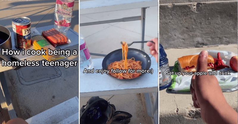 Image Source: TikTok/randomhomelessguy2