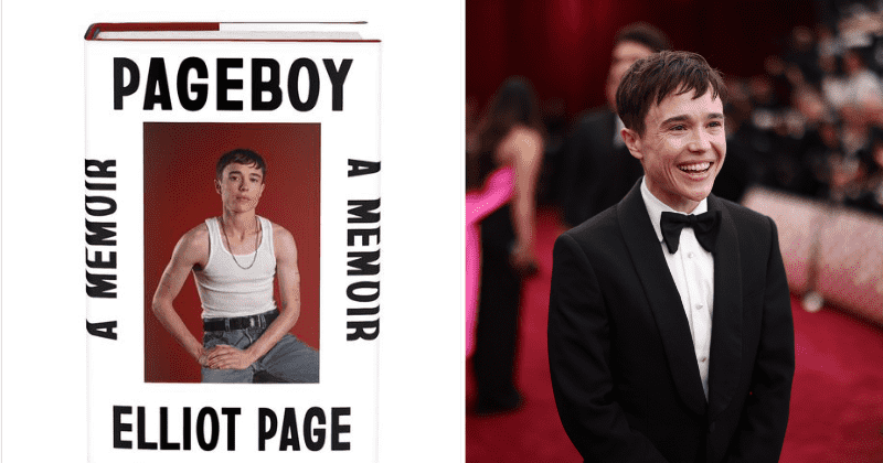 Image Source: (L) Instagram/Elliot Page; (R) Getty Images/Emma McIntyre