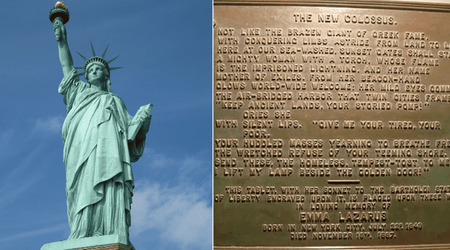 Is The New Colossus On The Statue Of Liberty